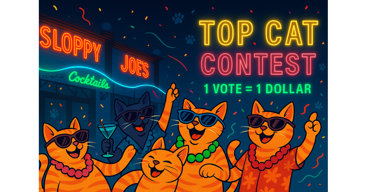 Top Cats Contest - Sloppy Joe's Foundation
